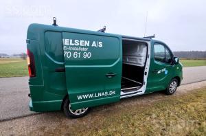 Green Opel Vivaro 2015 in Cesis, with an engine capacity of 1.60 L and mileage of 117 thousand km for 8833 €, photo 13 on AUTOMOTO.COM.LV