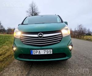 Green Opel Vivaro 2015 in Cesis, with an engine capacity of 1.60 L and mileage of 117 thousand km for 8833 €, photo 14 on AUTOMOTO.COM.LV