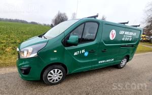 Green Opel Vivaro 2015 in Cesis, with an engine capacity of 1.60 L and mileage of 117 thousand km for 8833 €, photo 16 on AUTOMOTO.COM.LV