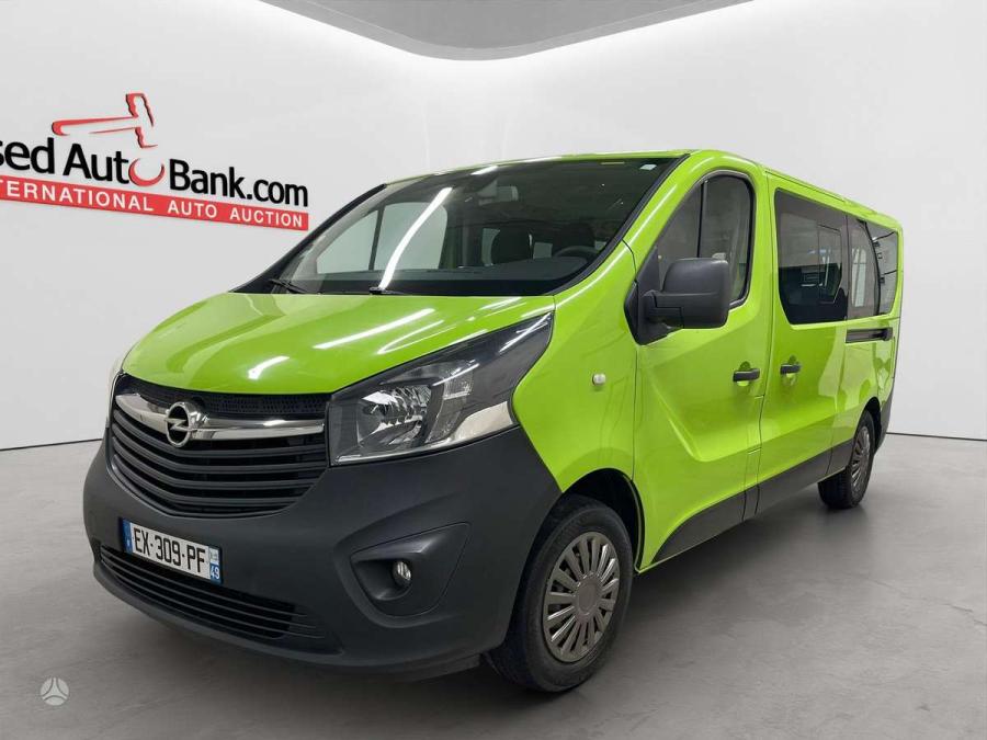 Green Opel Vivaro 2018 in Marijampole, with an engine capacity of 1.60 L and mileage of 258 thousand km for 13298 €, photo 1 on AUTOMOTO.COM.LV