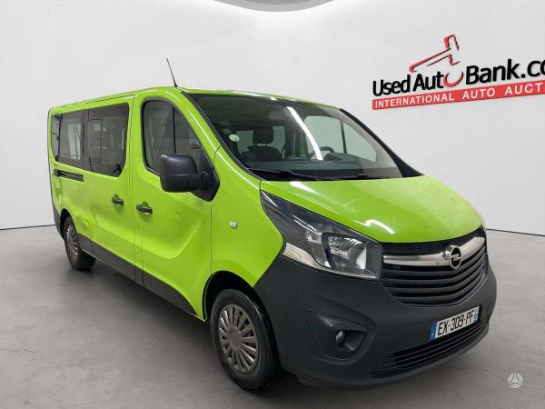 Green Opel Vivaro 2018 in Marijampole, with an engine capacity of 1.60 L and mileage of 258 thousand km for 13298 €, photo 3 on AUTOMOTO.COM.LV