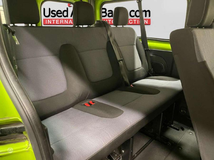 Green Opel Vivaro 2018 in Marijampole, with an engine capacity of 1.60 L and mileage of 258 thousand km for 13298 €, photo 14 on AUTOMOTO.COM.LV