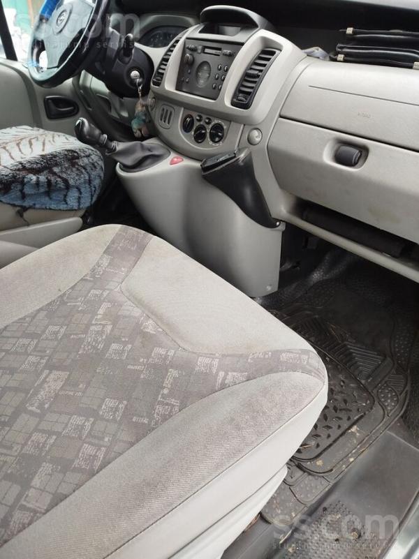 Zaļš Opel Vivaro 2003 Rīga, ar dzinēja tilpumu 1.90 L un nobraukumu 200 tūkst. km par 3500 €, foto 7 vietnē AUTOMOTO.COM.LV