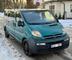 Zaļš Opel Vivaro 2004 Rīga, ar dzinēja tilpumu 1.90 L un nobraukumu 424 tūkst. km par 2990 €, foto  vietnē AUTOMOTO.COM.LV