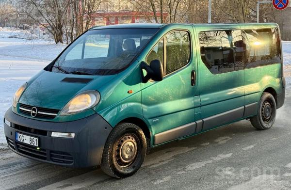 Zaļš Opel Vivaro 2004 Rīga, ar dzinēja tilpumu 1.90 L un nobraukumu 424 tūkst. km par 2990 €, foto 2 vietnē AUTOMOTO.COM.LV