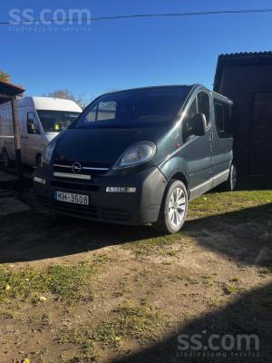 Green Opel Vivaro 2004 in Aluksne, with an engine capacity of 1.90 L and mileage of 428 thousand km for 3350 €, photo  on AUTOMOTO.COM.LV