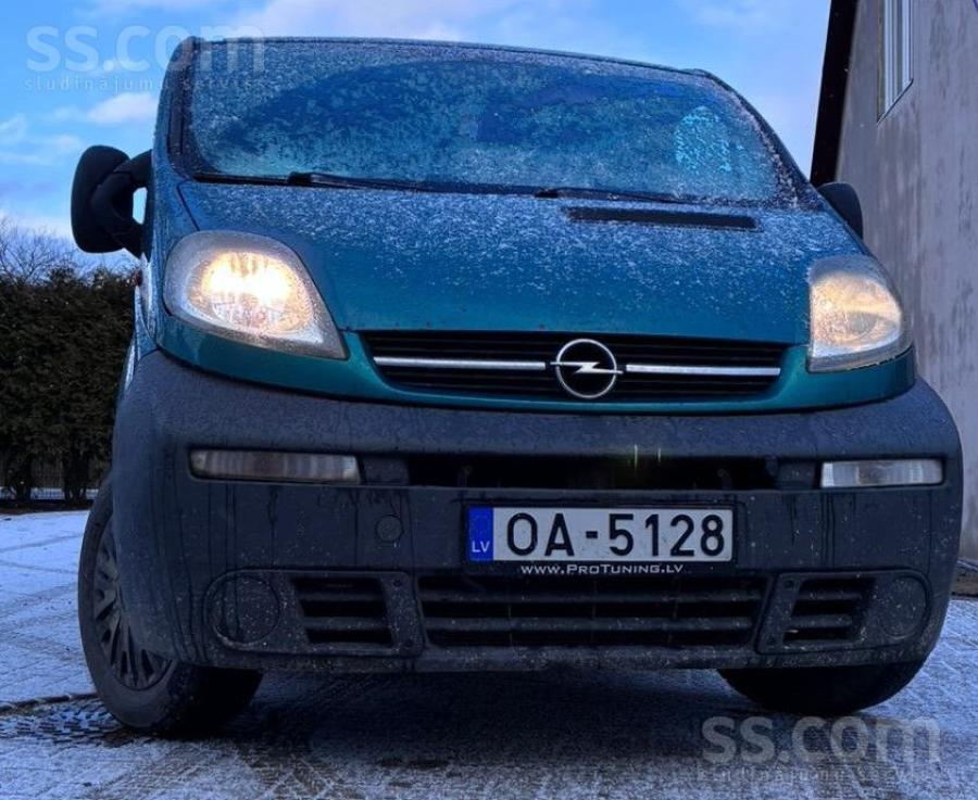 Zaļš Opel Vivaro 2006 Tukums, ar dzinēja tilpumu 2.50 L un nobraukumu 380 tūkst. km par 3300 €, foto 2 vietnē AUTOMOTO.COM.LV