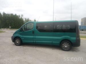 Green Opel Vivaro 2006 in Riga, with an engine capacity of 2.50 L and mileage of 456 thousand km for 4900 €, photo 6 on AUTOMOTO.COM.LV