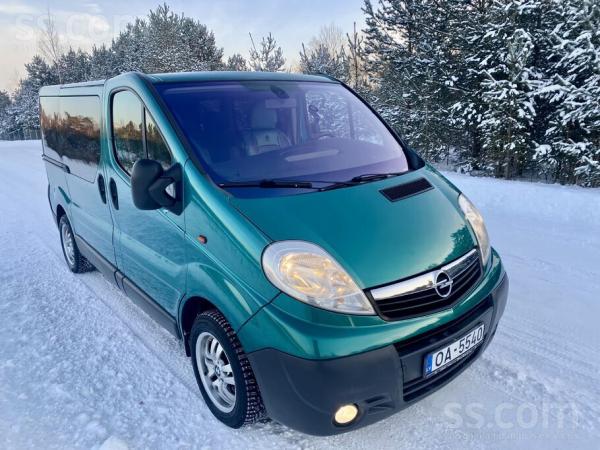 Zaļš Opel Vivaro 2007 Rēzekne, ar dzinēja tilpumu 2.50 L un nobraukumu 250 tūkst. km par 7150 €, foto 2 vietnē AUTOMOTO.COM.LV