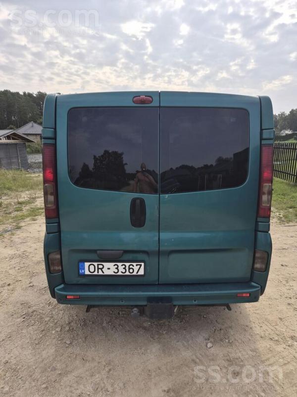 Opel Vivaro 2007 Rīga vietnē Zaļš Opel Vivaro 2007 Rīga, ar dzinēja tilpumu 2.00 L un nobraukumu 352 tūkst. km par 4250 €, foto 4 vietnē AUTOMOTO.COM.LV