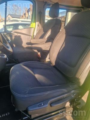 Green Opel Vivaro 2016 in Riga, with an engine capacity of 1.60 L and mileage of 269 thousand km for 12200 €, photo 10 on AUTOMOTO.COM.LV