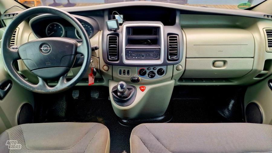 Green Opel Vivaro 2010 in Kretinga, with an engine capacity of 2.00 L and mileage of 243 thousand km for 7450 €, photo 25 on AUTOMOTO.COM.LV