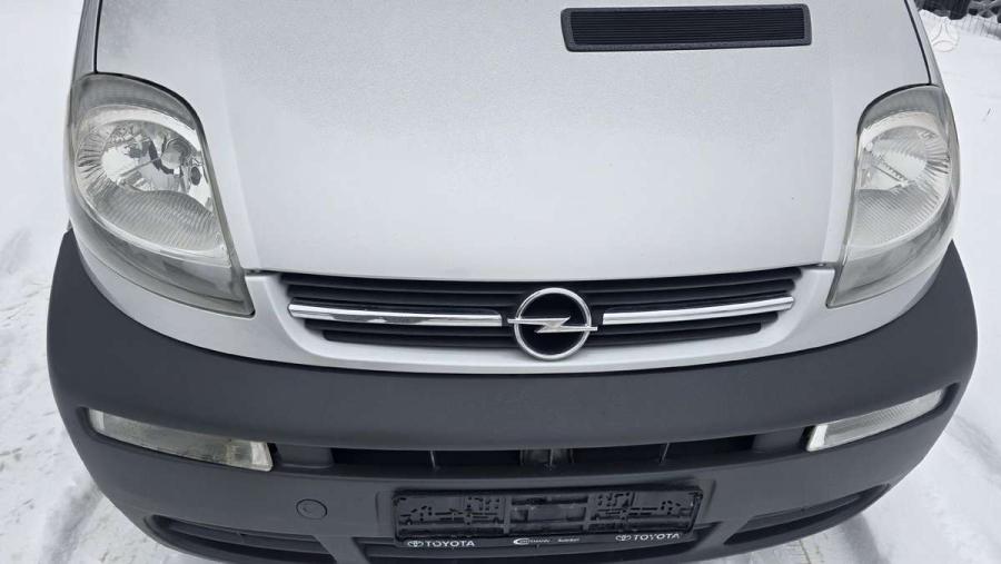 Pelēks Opel Vivaro 2003 Šauļi, ar dzinēja tilpumu 1.90 L un nobraukumu 298 tūkst. km par 4999 €, foto 9 vietnē AUTOMOTO.COM.LV