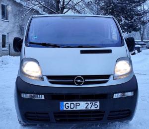 Pelēks Opel Vivaro 2003 Šilutė, ar dzinēja tilpumu 1.90 L un nobraukumu 350 tūkst. km par 4299 €, foto 5 vietnē AUTOMOTO.COM.LV