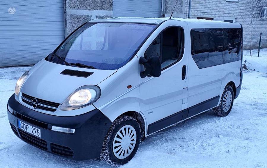 Pelēks Opel Vivaro 2003 Šilutė, ar dzinēja tilpumu 1.90 L un nobraukumu 350 tūkst. km par 4299 €, foto 14 vietnē AUTOMOTO.COM.LV