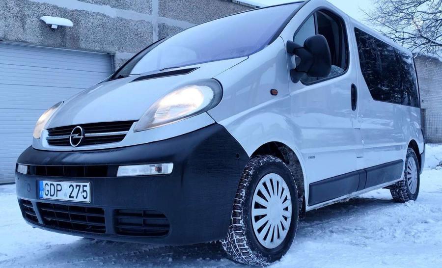 Pelēks Opel Vivaro 2003 Šilutė, ar dzinēja tilpumu 1.90 L un nobraukumu 350 tūkst. km par 4299 €, foto 16 vietnē AUTOMOTO.COM.LV