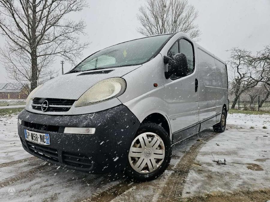 Pelēks Opel Vivaro 2003 Kauņa, ar dzinēja tilpumu 1.90 L un nobraukumu 269 tūkst. km par 2300 €, foto 9 vietnē AUTOMOTO.COM.LV