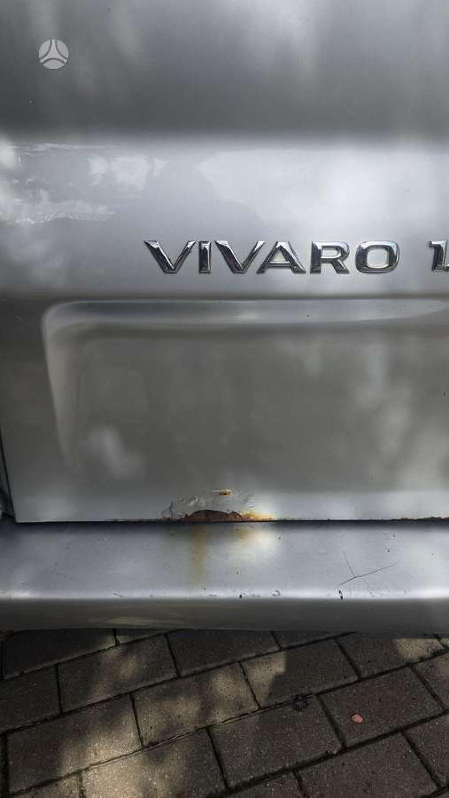 Pelēks Opel Vivaro 2004 Alīta, ar dzinēja tilpumu 1.87 L un nobraukumu 334 tūkst. km par 3700 €, foto 9 vietnē AUTOMOTO.COM.LV