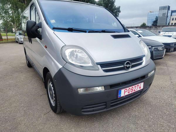Grey Opel Vivaro 2005 in Marijampole, with an engine capacity of 1.90 L and mileage of 220 thousand km for 5600 €, photo 2 on AUTOMOTO.COM.LV