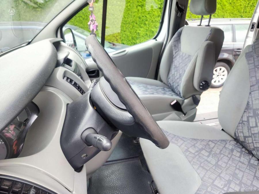 Grey Opel Vivaro 2005 in Marijampole, with an engine capacity of 1.87 L and mileage of 250 thousand km for 6600 €, photo 25 on AUTOMOTO.COM.LV