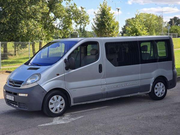 Grey Opel Vivaro 2005 in Radviliskis, with an engine capacity of 2.00 L and mileage of 395 thousand km for 2450 €, photo 2 on AUTOMOTO.COM.LV
