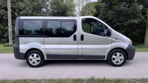 Grey Opel Vivaro 2005 in Kelme, with an engine capacity of 1.90 L and mileage of 352 thousand km for 5200 €, photo 9 on AUTOMOTO.COM.LV