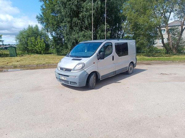Grey Opel Vivaro 2006 in Kaisiadorys, with an engine capacity of 1.87 L and mileage of 425 thousand km for 1900 €, photo 7 on AUTOMOTO.COM.LV