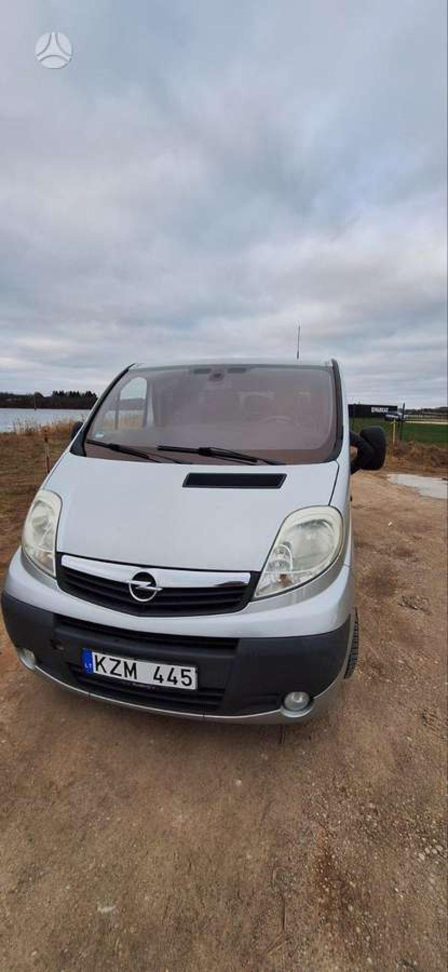 Pelēks Opel Vivaro 2007 Telšiai, ar dzinēja tilpumu 2.00 L un nobraukumu 284 tūkst. km par 6250 €, foto 5 vietnē AUTOMOTO.COM.LV
