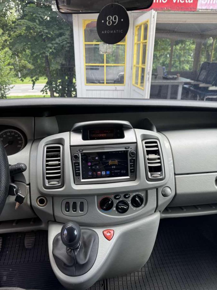 Pelēks Opel Vivaro 2007 Viļņa, ar dzinēja tilpumu 2.00 L un nobraukumu 700 tūkst. km par 7100 €, foto 11 vietnē AUTOMOTO.COM.LV