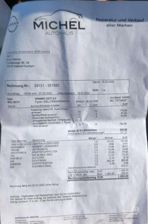 Серый Опель Виваро 2008 в Пакруойис, объемом двигателя 2.00 л и пробегом 298 тыс. км за 5400 €, фото 18 на AUTOMOTO.COM.LV