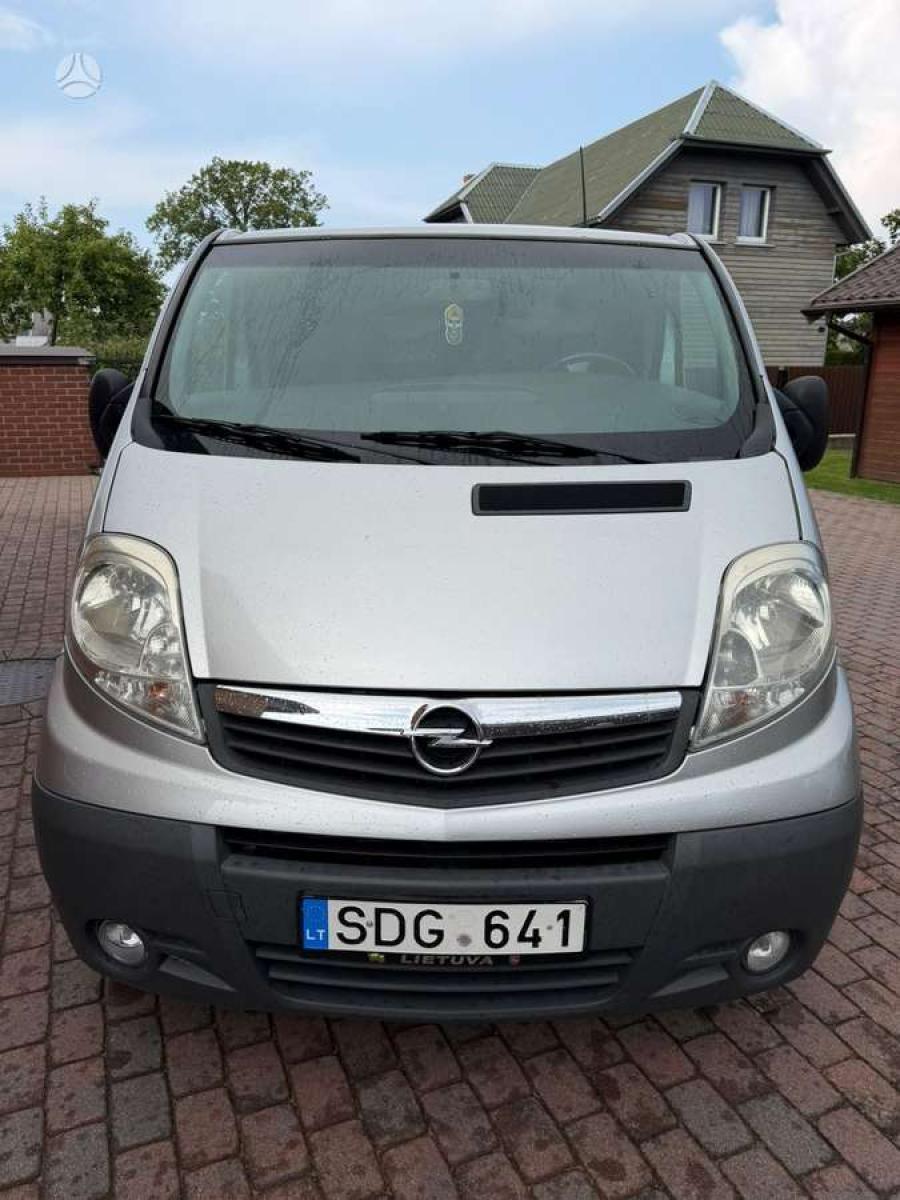 Pelēks Opel Vivaro 2009 Mažeikiai, ar dzinēja tilpumu 2.46 L un nobraukumu 354 tūkst. km par 5700 €, foto 7 vietnē AUTOMOTO.COM.LV
