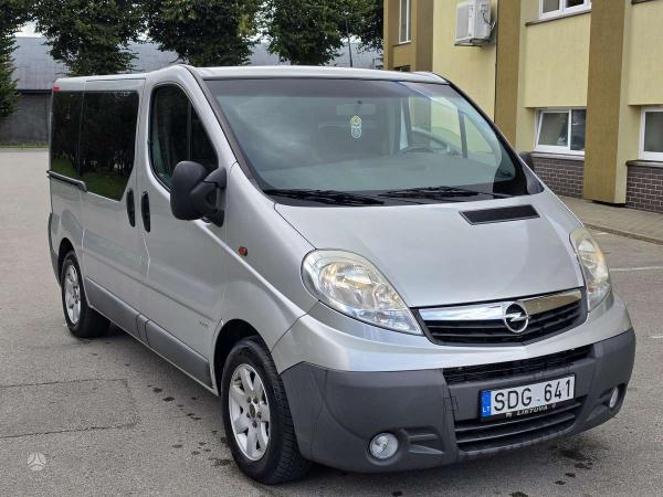 Pelēks Opel Vivaro 2009 Šilutė, ar dzinēja tilpumu 2.46 L un nobraukumu 355 tūkst. km par 5500 €, foto 7 vietnē AUTOMOTO.COM.LV