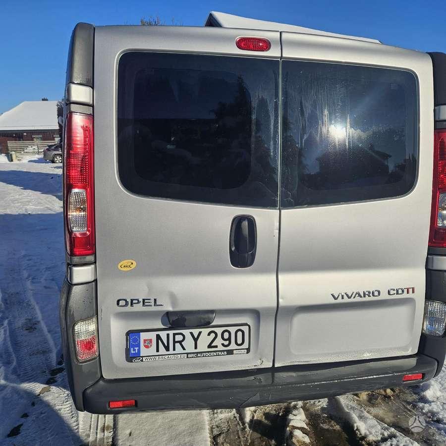 Pelēks Opel Vivaro 2012 Viļņa, ar dzinēja tilpumu 2.00 L un nobraukumu 346 tūkst. km par 6200 €, foto 15 vietnē AUTOMOTO.COM.LV