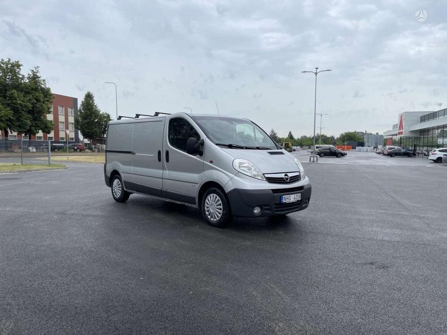 Grey Opel Vivaro 2013 in Telschi, with an engine capacity of 2.00 L and mileage of 248 thousand km for 5699 €, photo 10 on AUTOMOTO.COM.LV
