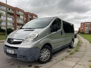 Grey Opel Vivaro 2013 in Klaipeda, with an engine capacity of 2.00 L and mileage of 202 thousand km for 9950 €, photo  on AUTOMOTO.COM.LV
