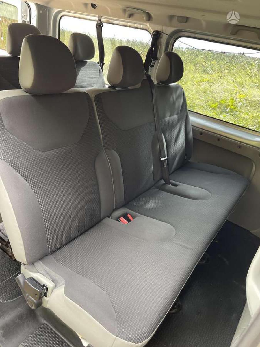 Grey Opel Vivaro 2013 in Klaipeda, with an engine capacity of 2.00 L and mileage of 202 thousand km for 9950 €, photo 28 on AUTOMOTO.COM.LV