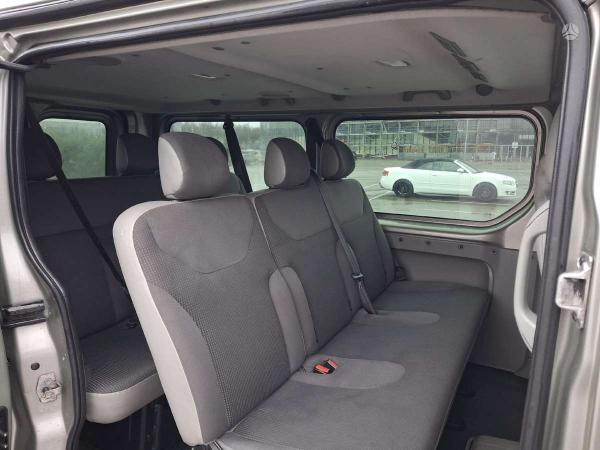 Pelēks Opel Vivaro 2014 Šauļi, ar dzinēja tilpumu 2.00 L un nobraukumu 272 tūkst. km par 7900 €, foto 10 vietnē AUTOMOTO.COM.LV