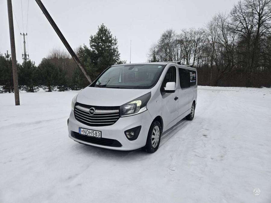Pelēks Opel Vivaro 2016 Kauņa, ar dzinēja tilpumu 1.60 L un nobraukumu 276 tūkst. km par 13800 €, foto 1 vietnē AUTOMOTO.COM.LV