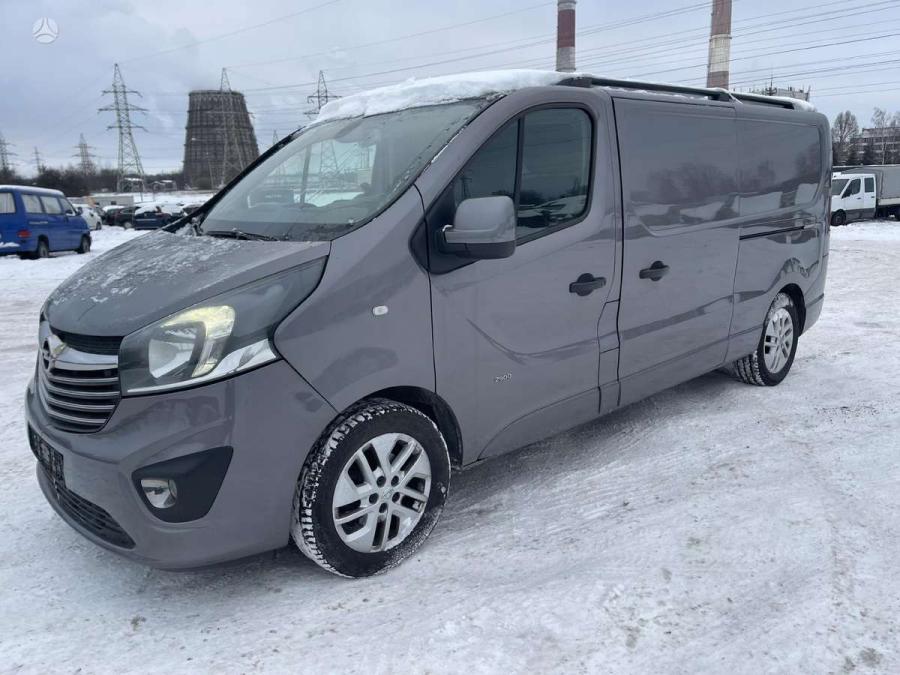 Pelēks Opel Vivaro 2017 Kauņa, ar dzinēja tilpumu 1.60 L un nobraukumu 278 tūkst. km par 5450 €, foto 1 vietnē AUTOMOTO.COM.LV