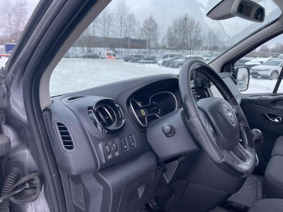Pelēks Opel Vivaro 2017 Kauņa, ar dzinēja tilpumu 1.60 L un nobraukumu 278 tūkst. km par 5450 €, foto 15 vietnē AUTOMOTO.COM.LV