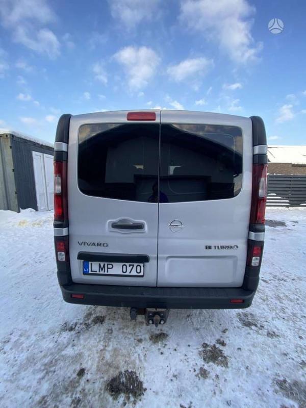 Pelēks Opel Vivaro 2018 Klaipėda, ar dzinēja tilpumu 1.60 L un nobraukumu 304 tūkst. km par 11590 €, foto 5 vietnē AUTOMOTO.COM.LV