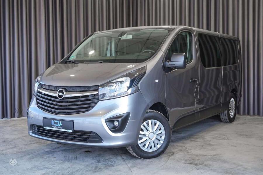 Grey Opel Vivaro 2019 in Marijampole, with an engine capacity of 1.60 L and mileage of 203 thousand km for 14450 €, photo 6 on AUTOMOTO.COM.LV