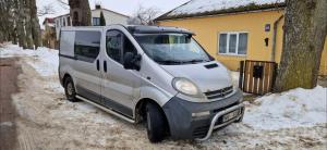 Grey Opel Vivaro 2002 in Valmiera, with an engine capacity of 1.90 L and mileage of 450 thousand km for 4500 €, photo  on AUTOMOTO.COM.LV