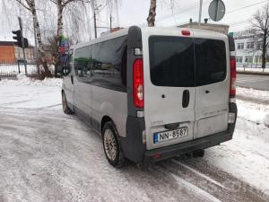 Grey Opel Vivaro 2006 in Riga, with an engine capacity of 2.50 L and mileage of 510 thousand km for 4200 €, photo 9 on AUTOMOTO.COM.LV