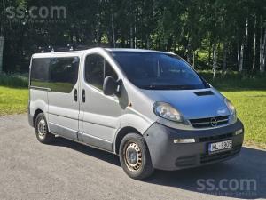 Grey Opel Vivaro 2006 in Aluksne, with an engine capacity of 1.90 L and mileage of 338 thousand km for 5500 €, photo  on AUTOMOTO.COM.LV