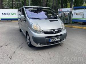 Grey Opel Vivaro 2006 in Riga, with an engine capacity of 2.00 L and mileage of 0 thousand km for 5100 €, photo  on AUTOMOTO.COM.LV