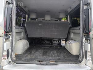 Grey Opel Vivaro 2006 in Valmiera, with an engine capacity of 2.50 L and mileage of 316 thousand km for 4995 €, photo 24 on AUTOMOTO.COM.LV
