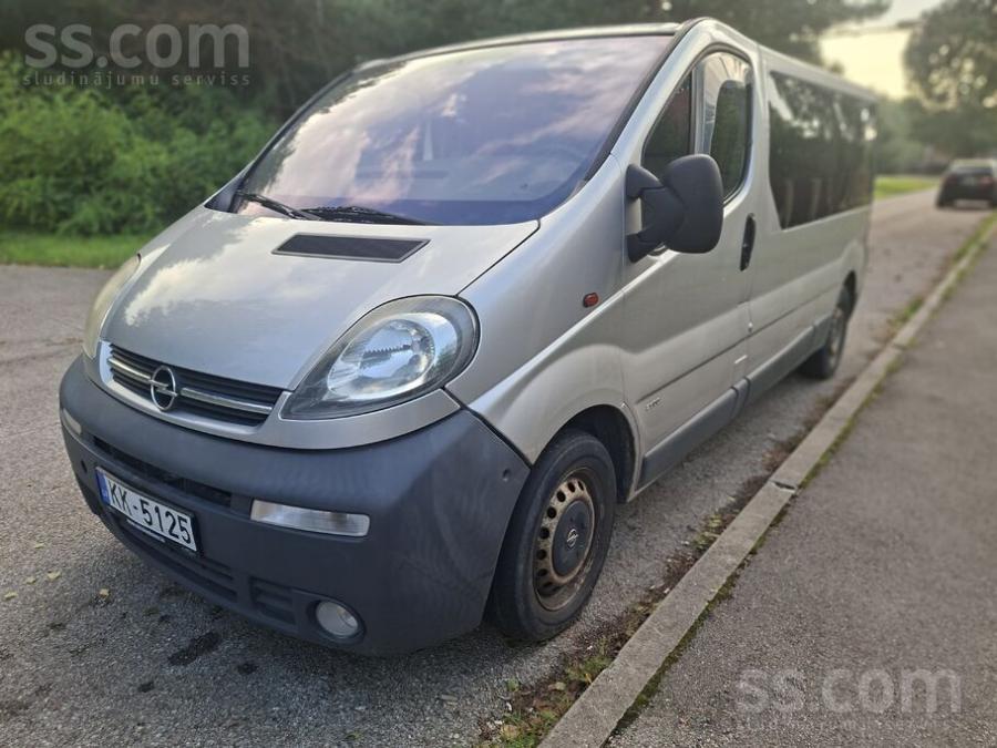Pelēks Opel Vivaro 2006 Rīga, ar dzinēja tilpumu 1.90 L un nobraukumu 341 tūkst. km par 3950 €, foto 3 vietnē AUTOMOTO.COM.LV