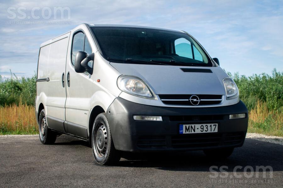 Grey Opel Vivaro 2006 in Jelgava, with an engine capacity of 2.50 L and mileage of 249 thousand km for 3600 €, photo 1 on AUTOMOTO.COM.LV