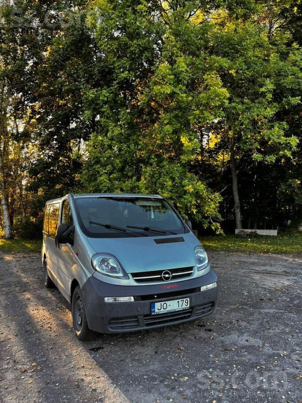 Pelēks Opel Vivaro 2006 Kuldīga, ar dzinēja tilpumu 1.90 L un nobraukumu 440 tūkst. km par 4200 €, foto 7 vietnē AUTOMOTO.COM.LV